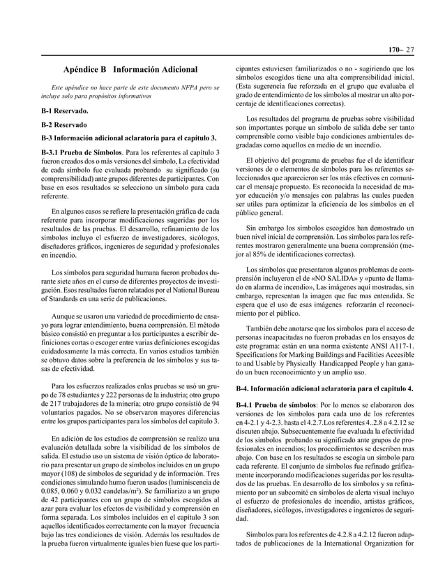 Norma nfpa 170 simbolos de seguridad contra fuegos | PDF