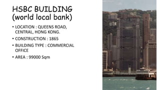 NORMAN FROSTER-HSBC BUILDING & RENAULT BUILDING.pptx