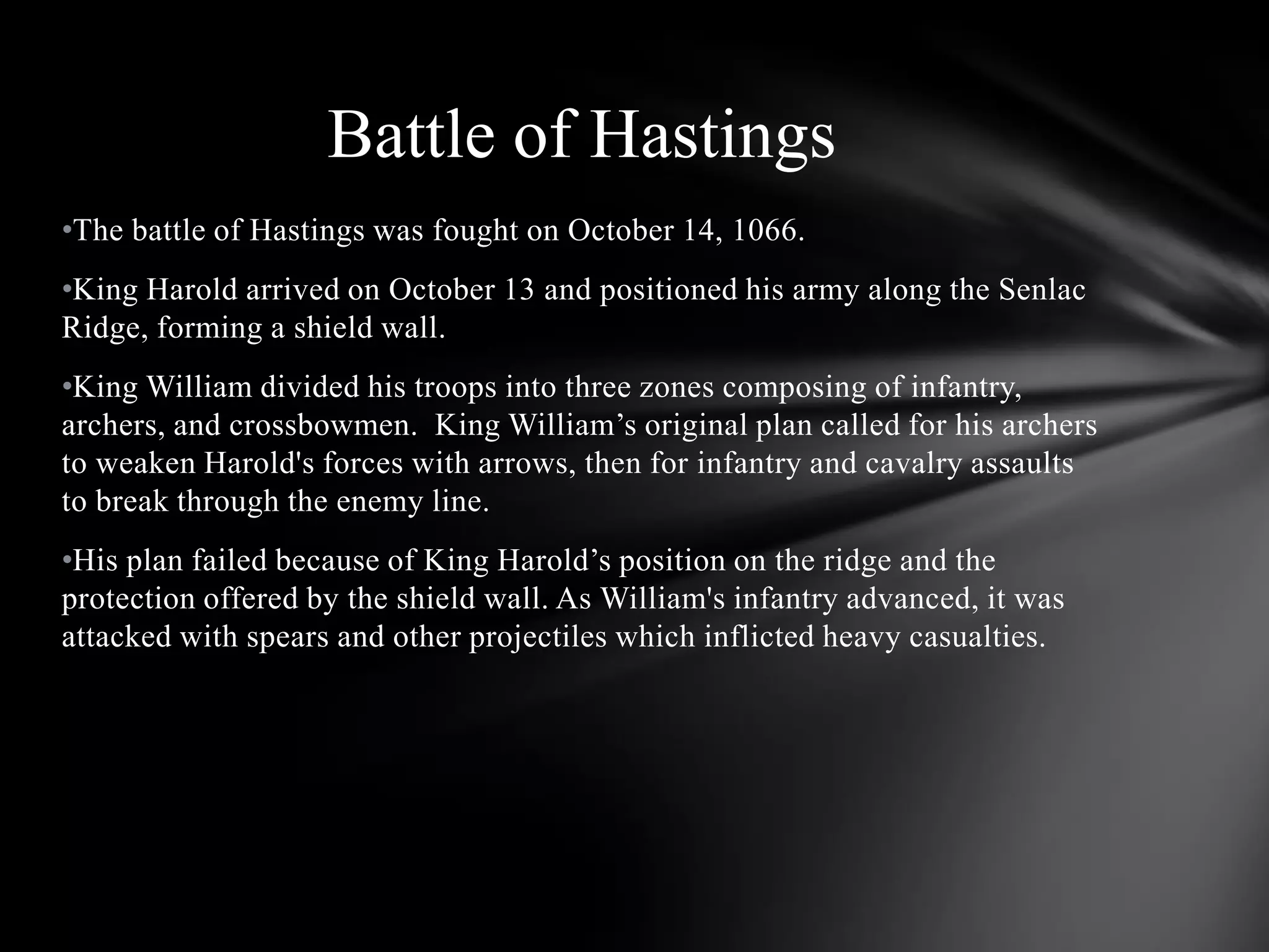 Norman invasion and the battle of hastings | PPTX | Death, Injury, or Military Conflict ...