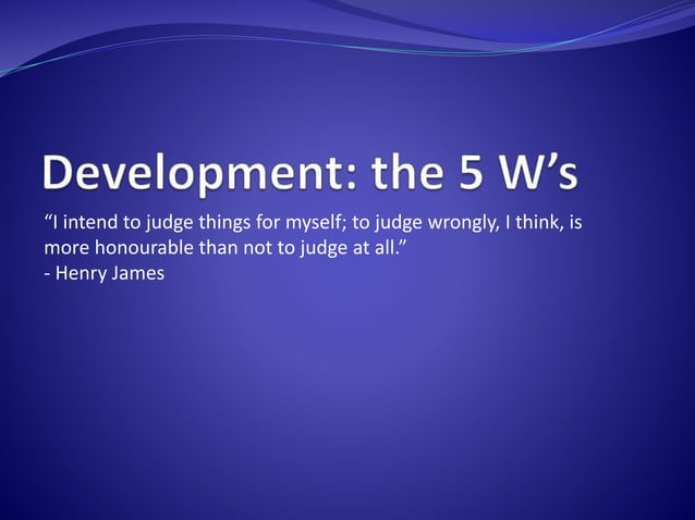 Norman ralph judge development | PPT