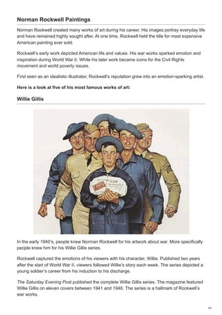 Norman Rockwell Biography Famous Paintings and Facts.pdf