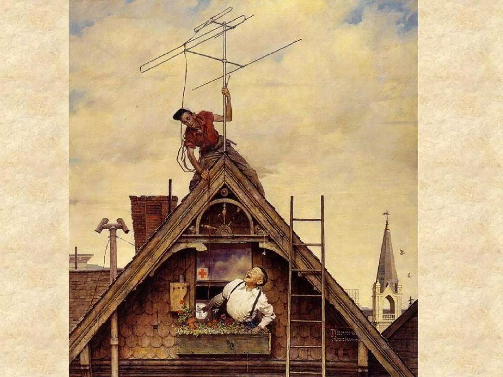 Norman rockwell'samericaartbysoniamedeiros | PPS