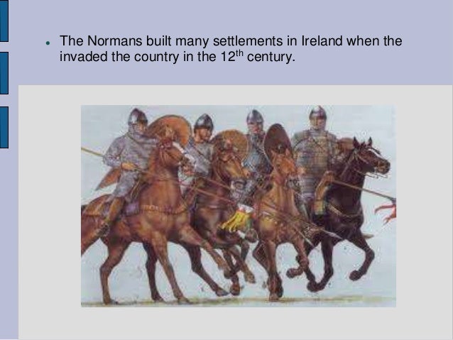 Norman settlement in Ireland