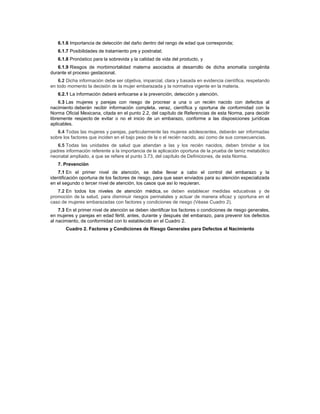 Norma oficial mexicana nom 034-ssa2-2013 | PDF