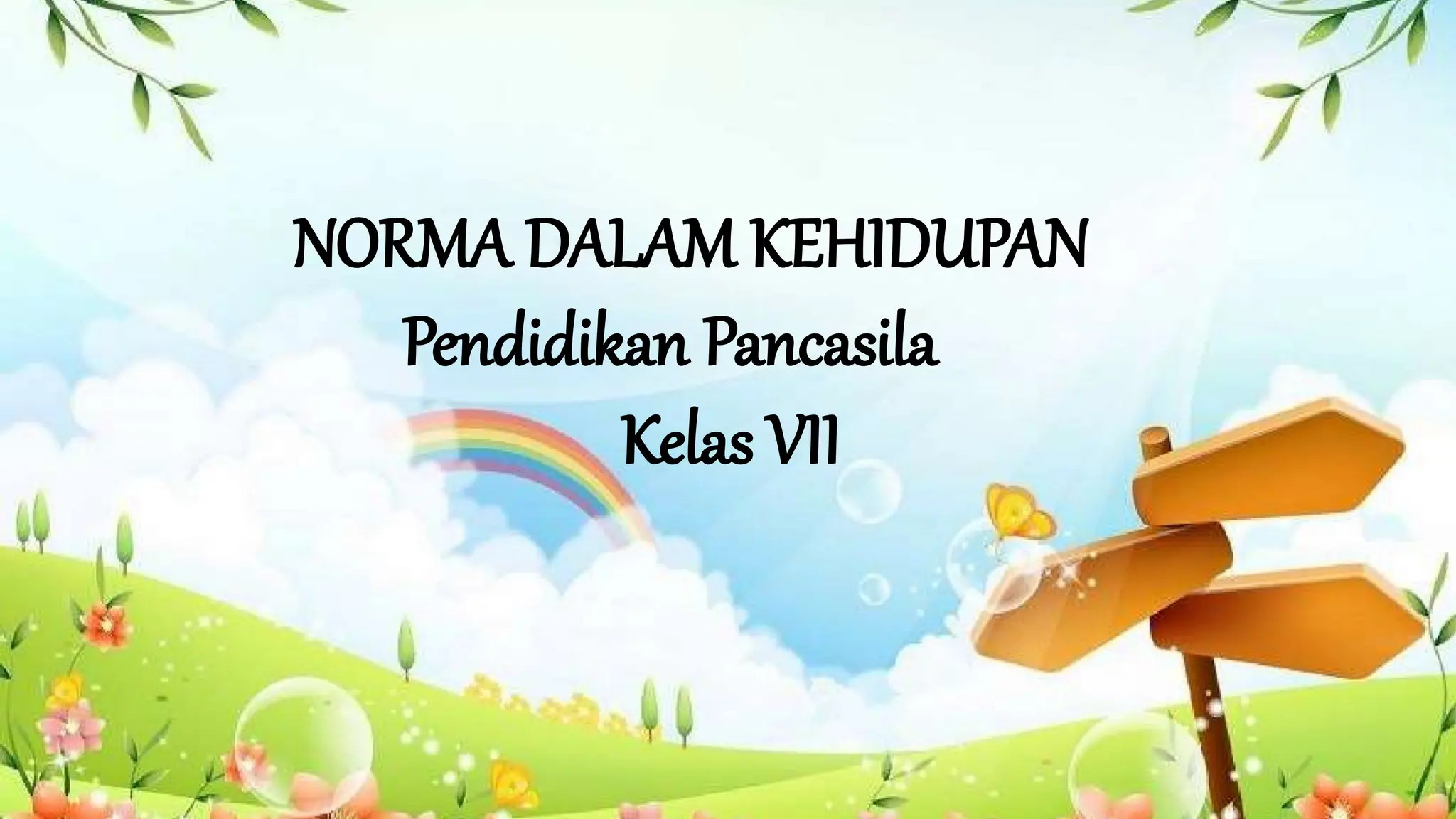 Norma dalam Kehidupan Sehari-Hari di Masyarakat | PPTX