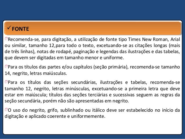 Normas abnt-resumo