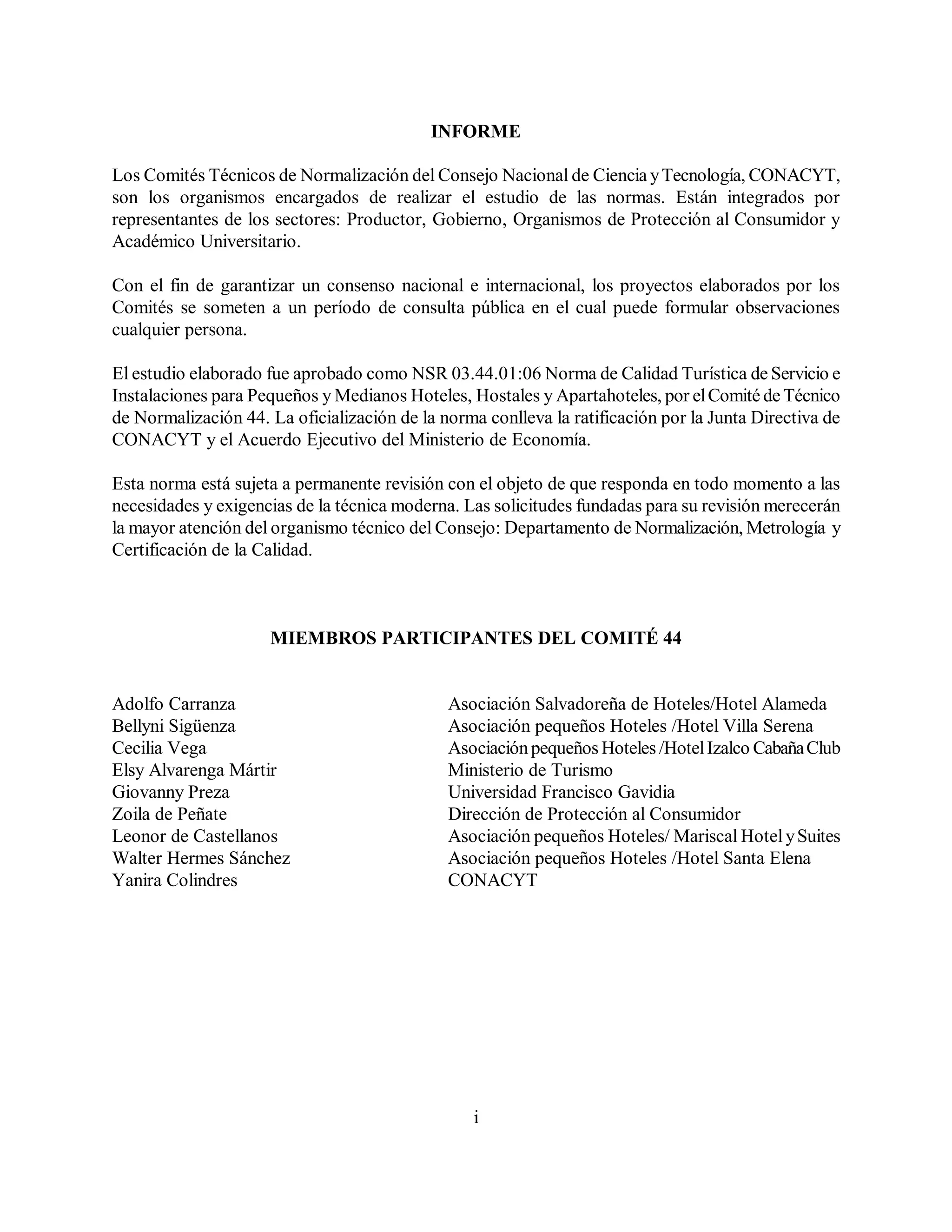 Normas de-calidad-el-salvador | PDF