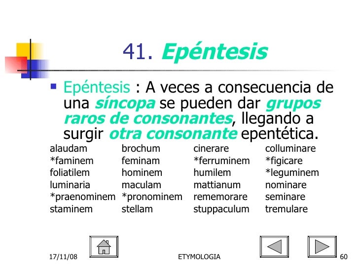 Normas De Etimologia
