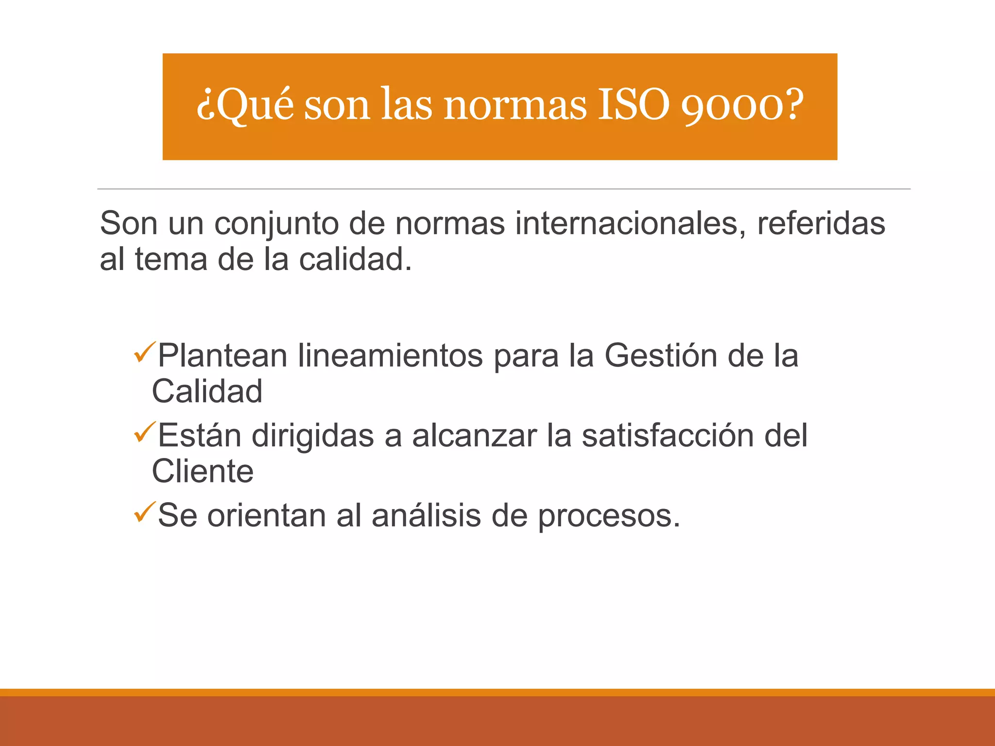 Normas ISO 900 e ISO 9001 | PPTX