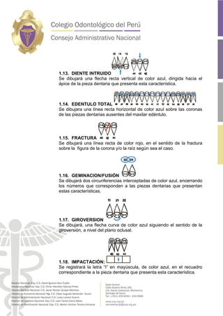 Normas tecnicas-del-odontograma | PDF