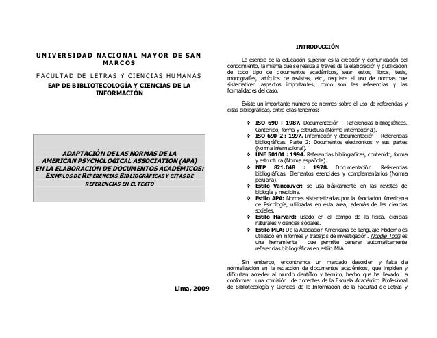 Reglas Para Referencias Bibliograficas Mla Pdf - Descargar Video