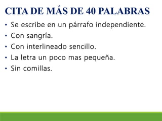 CITAS TEXTUALES | PPTX