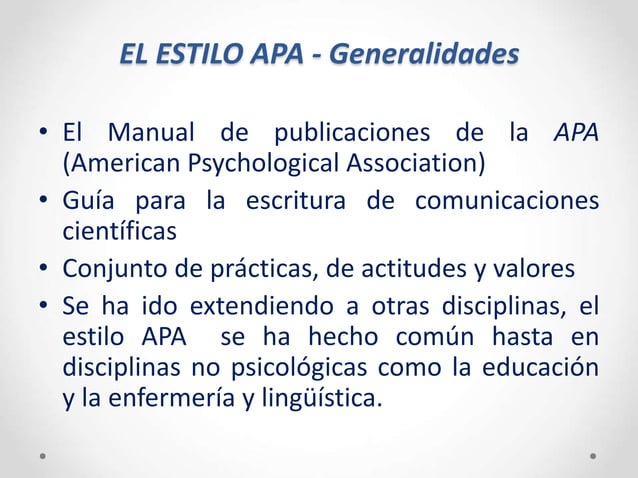 Normas apa 1 | PPT