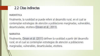 NORMAS APA SEPTIMA EDICION COMPILADO MARCO PAREDES | PPTX