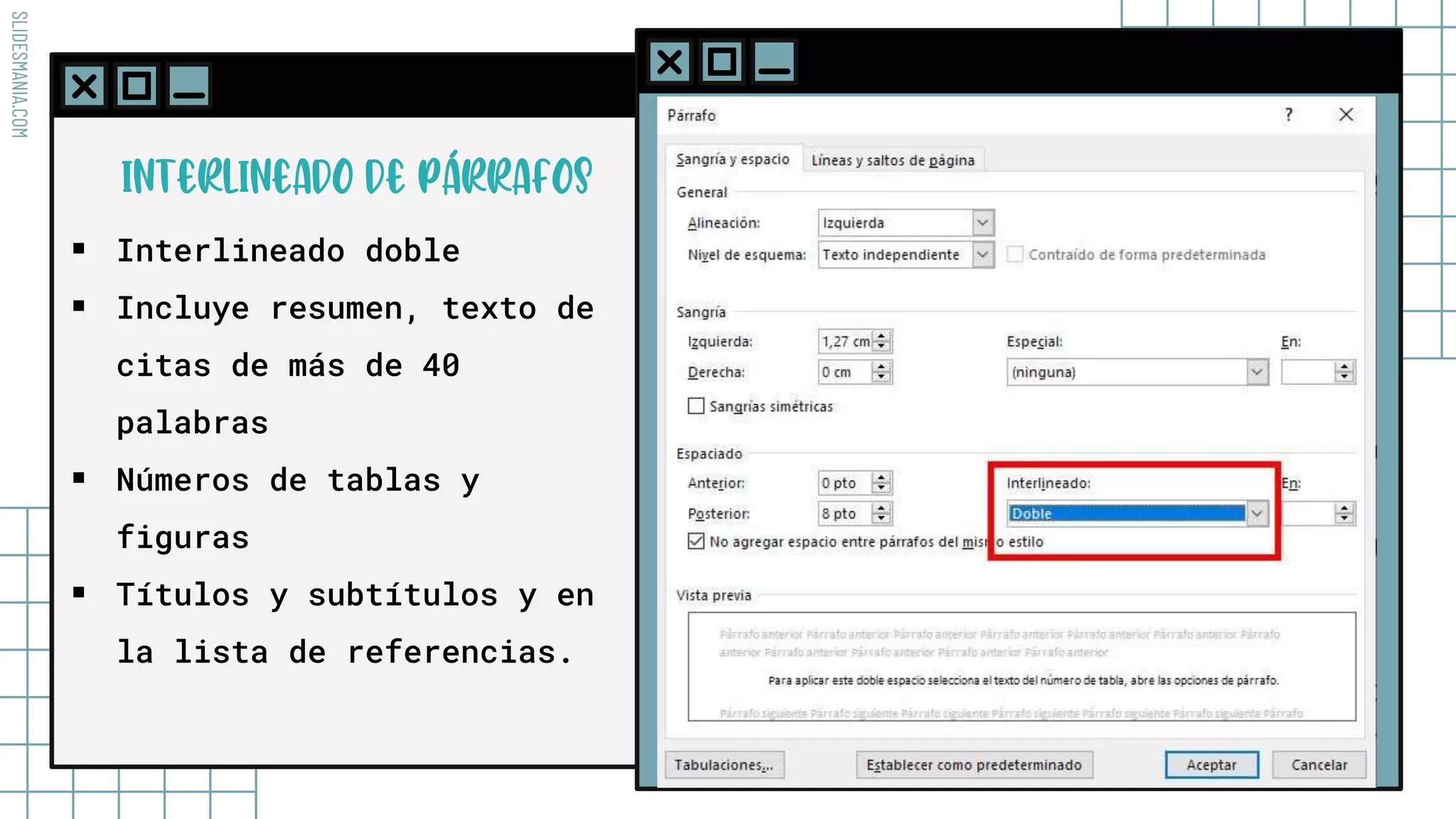 Normas Apa Séptima Edición Enfocada a Márgenes, Interlineado y Párrafos ...