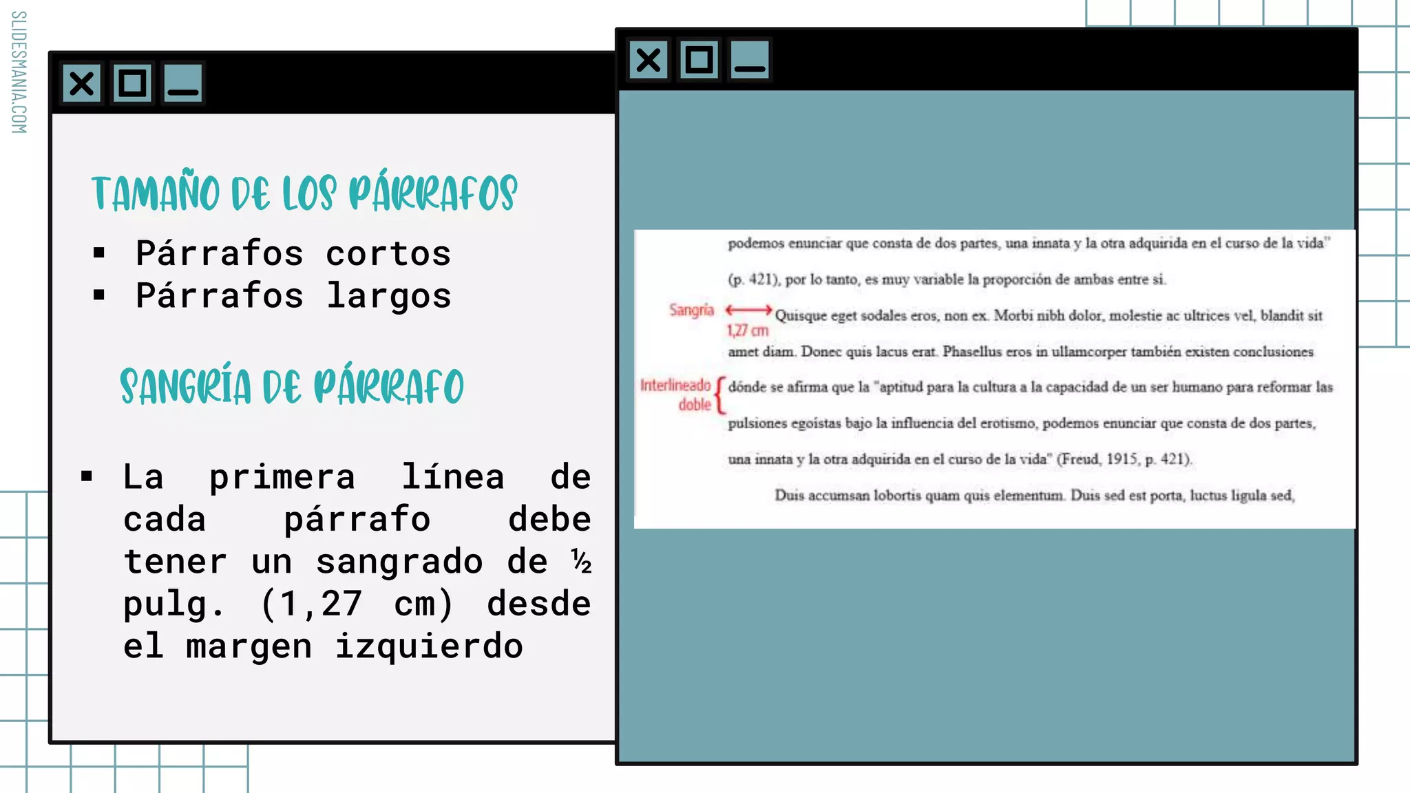 Normas Apa Séptima Edición Enfocada a Márgenes, Interlineado y Párrafos ...