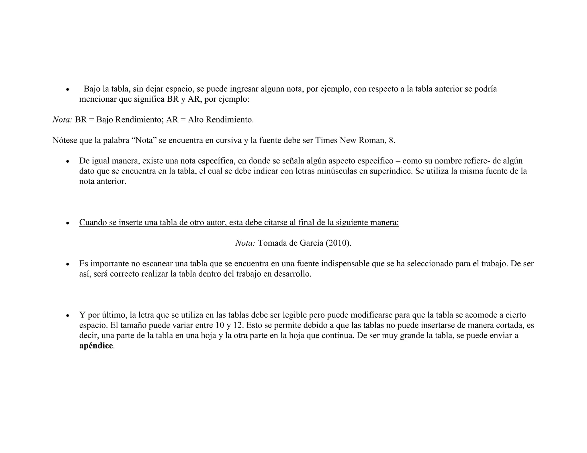 Normas apa, tablas figuras y apéndices. 2017 | PDF
