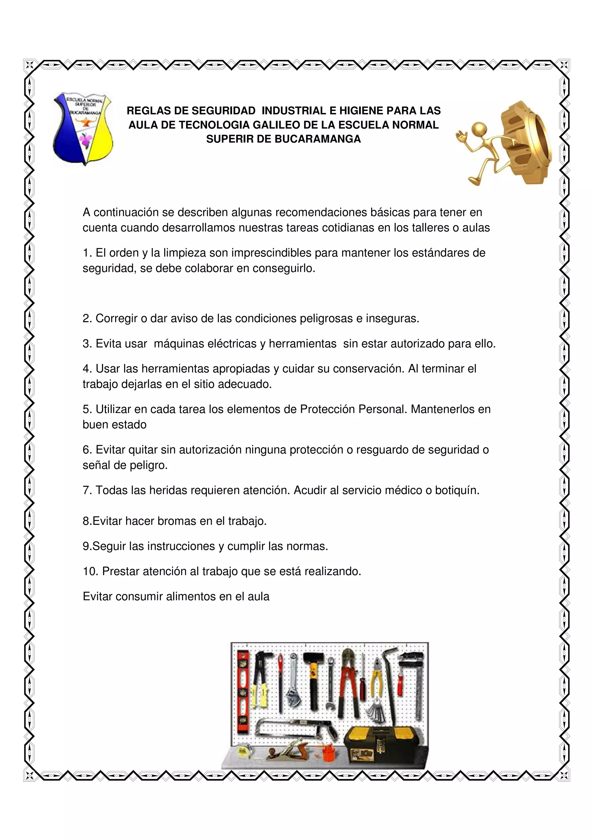 Normas aula informatica y tecnologia | PDF | Computing | Technology ...