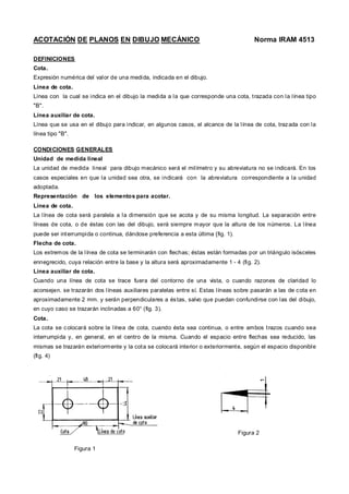 Normas básicas de dibujo técnico | PDF