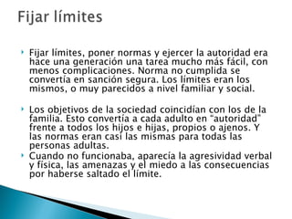 Normas, Castigos, LíMites, Autoridad | PPT