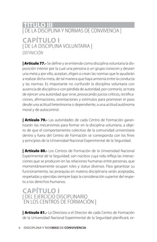 Normas convivencia | PDF