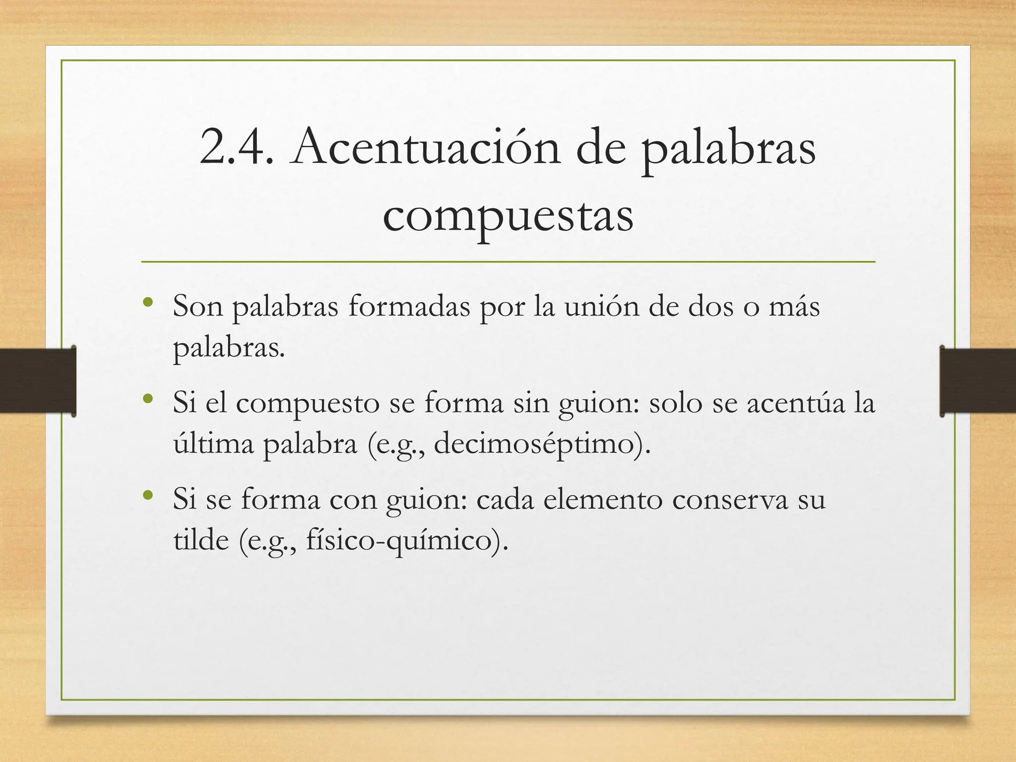 Normas_de_Acentuacion.tildeycasosespeciales | PPTX | Educational ...