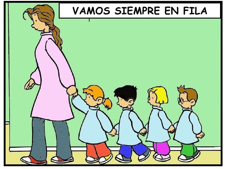 Respetando Su Lugar En La Fila Con Imgenes Nios