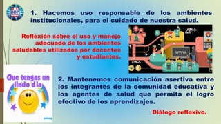 NORMAS DE CONVIVENCIA INSTITUCIONAL BOP 2022.pptx