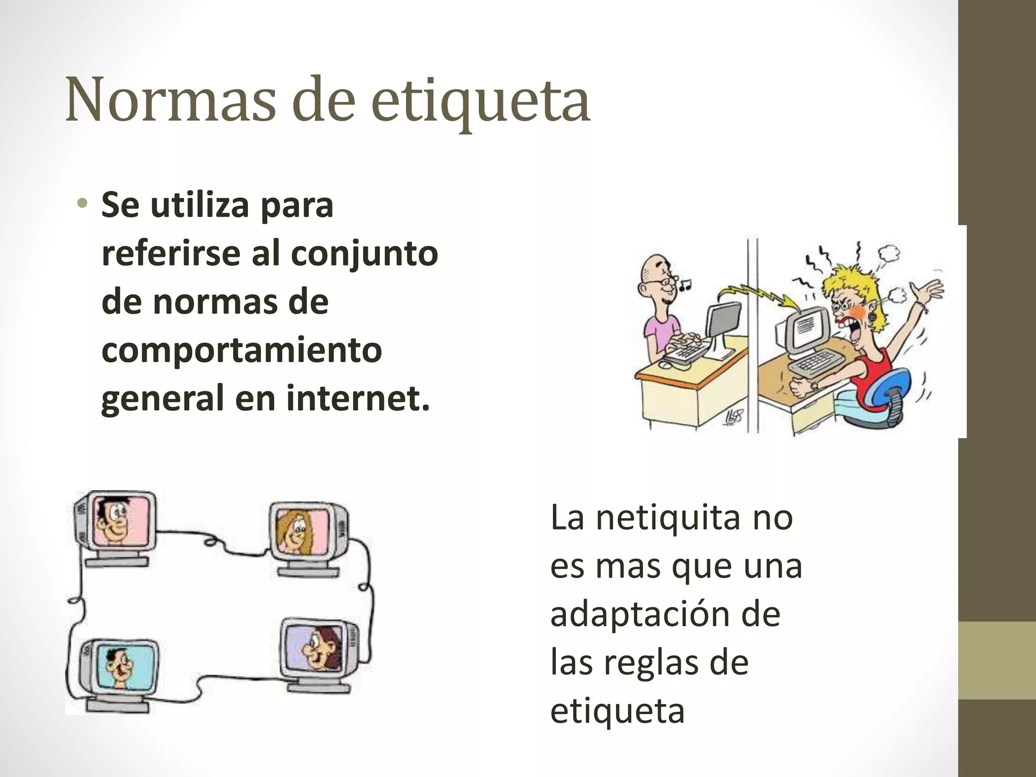Normas de etiqueta | PPTX