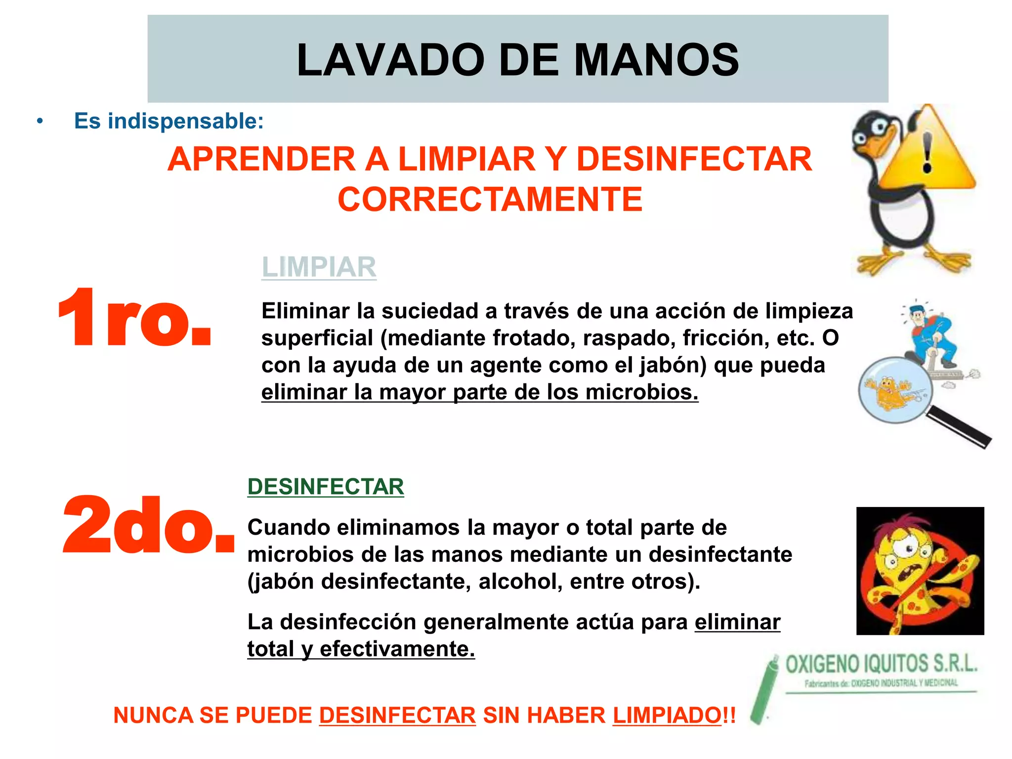 Normas de Higiene Personal y Lavado de manos.ppt