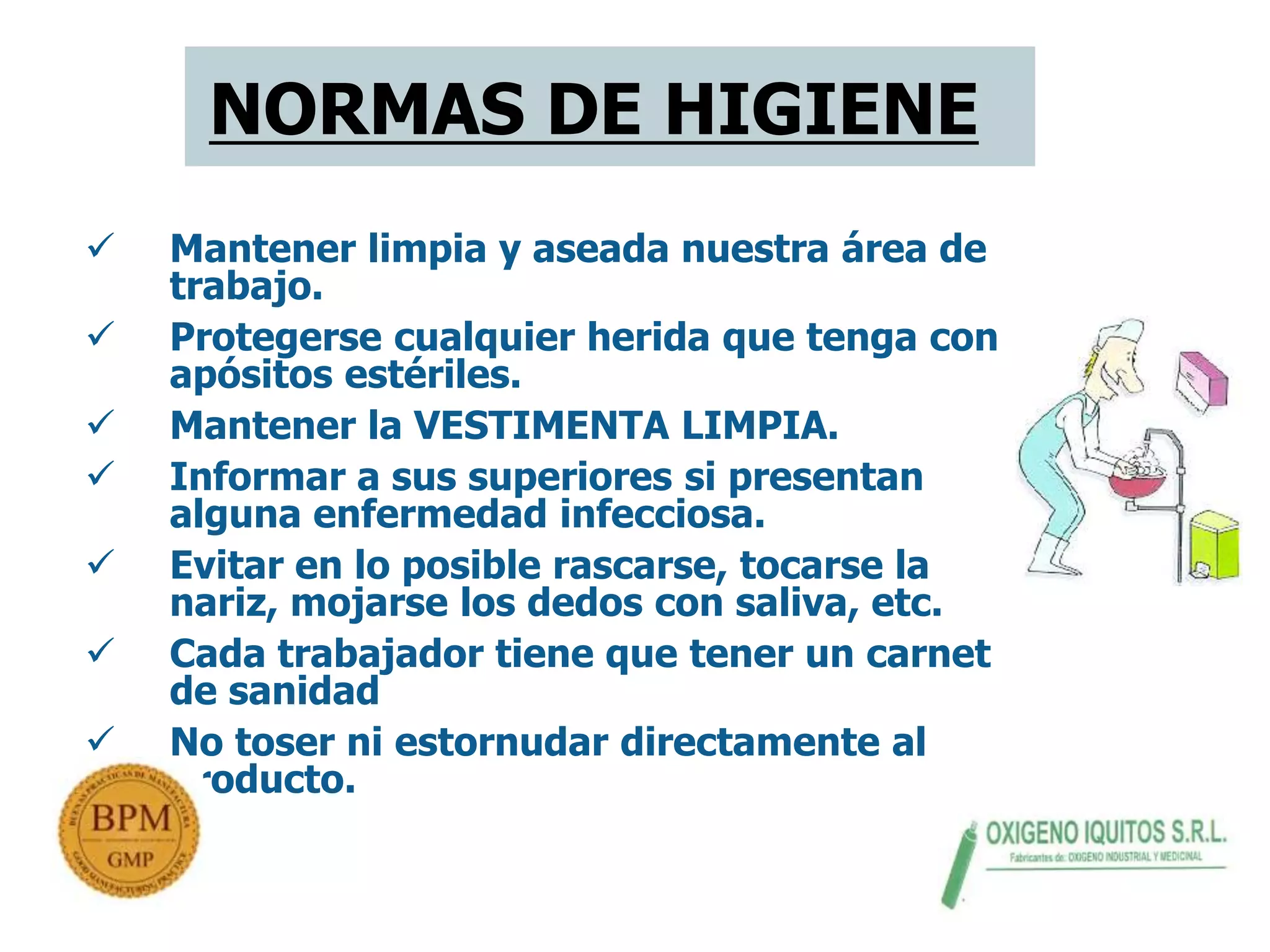 Normas de Higiene Personal y Lavado de manos.ppt