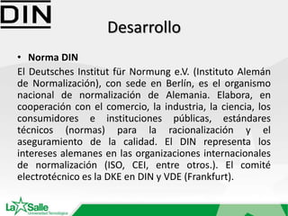 Normas de instrumentación industrial | PPTX