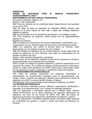 Normas de manejo de equipos[1] | DOCX