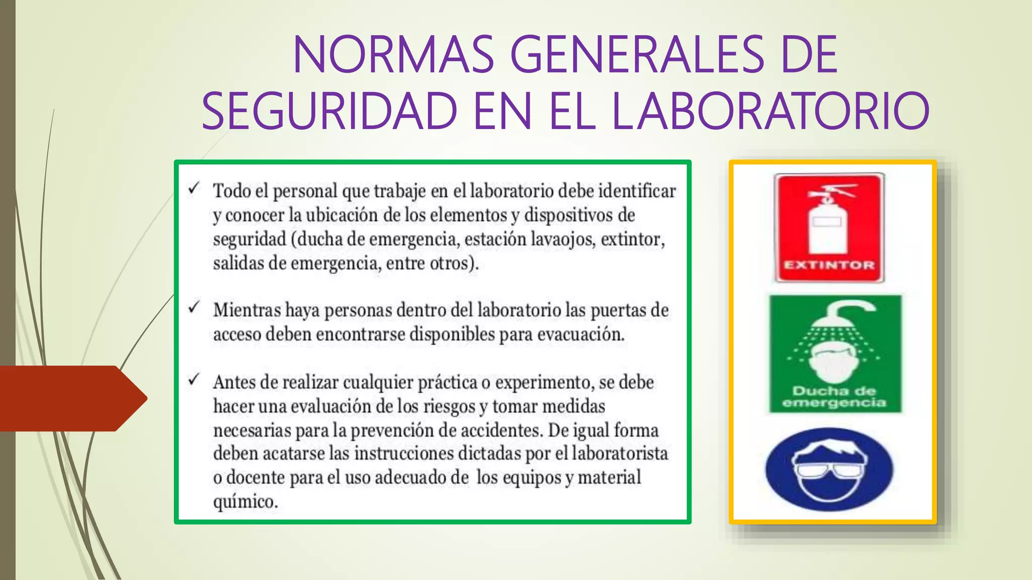 Normas De Seguridad E Higiene En El Laboratorio Normas De Higiene Y