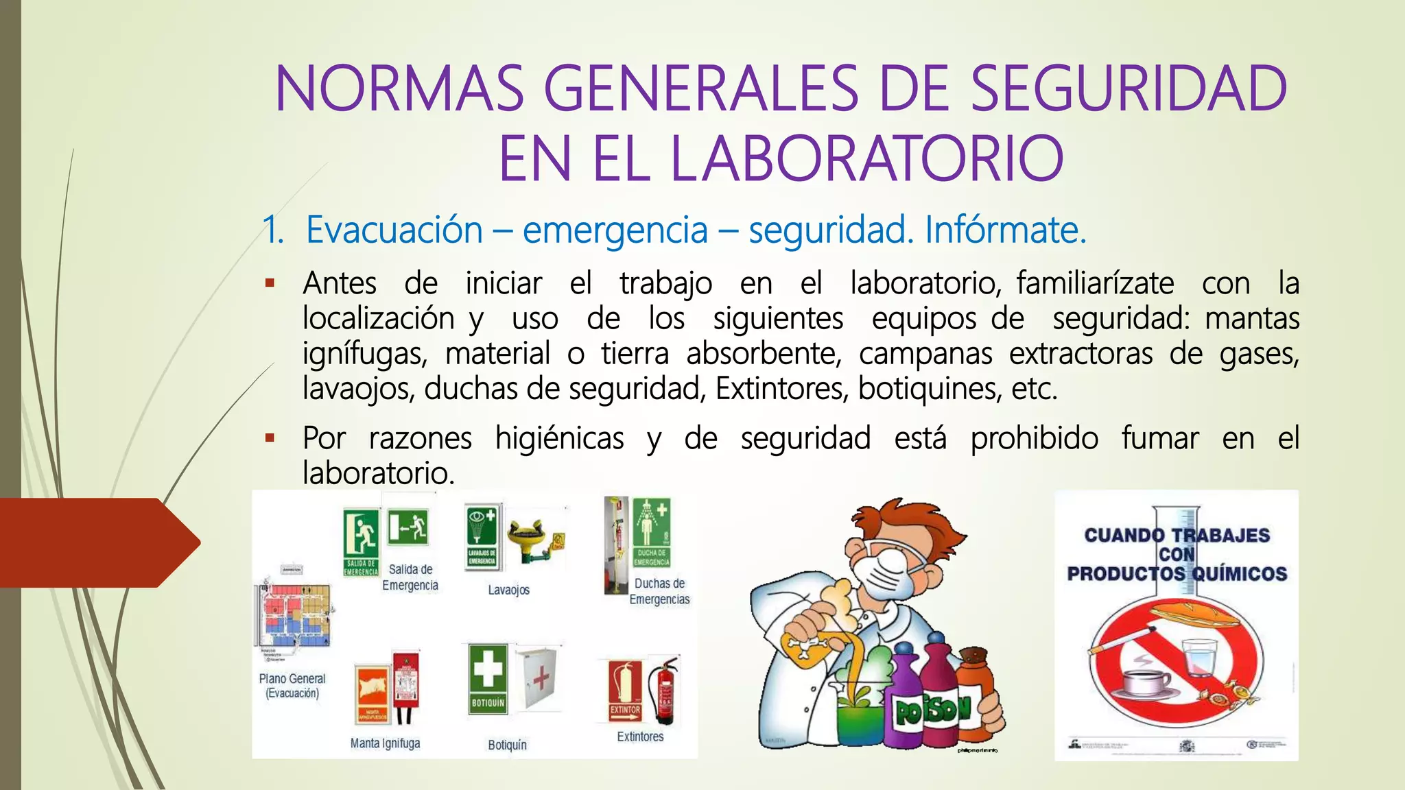Normas De Seguridad E Higiene En El Laboratorio Normas De Higiene Y