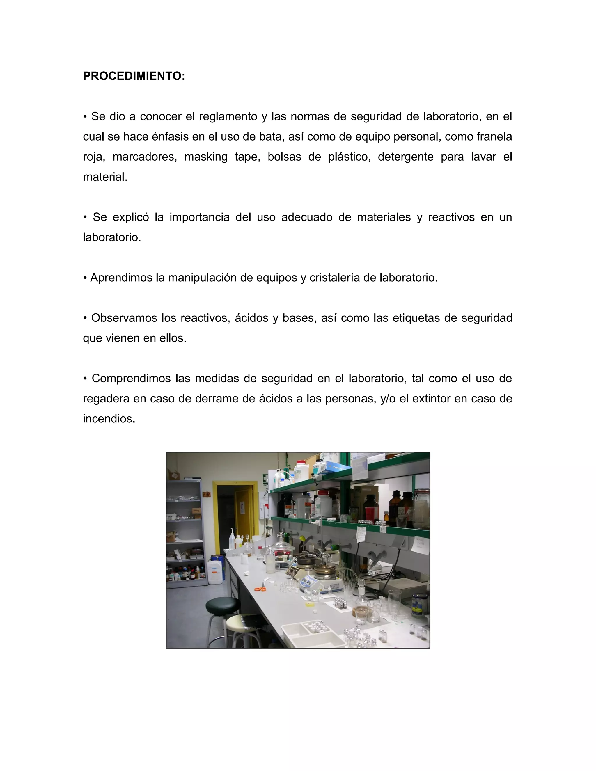 Normas de seguridad laboratorio | PDF