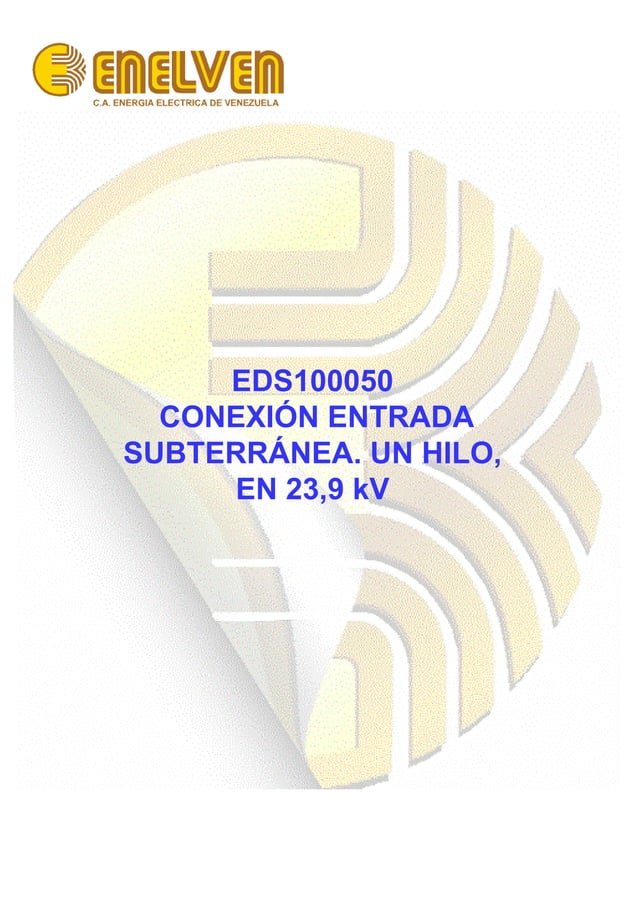 Normas distribucion enelven | PDF