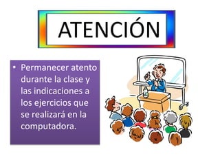 Normas en la sala de computo | PPTX | Computing | Technology & Computing