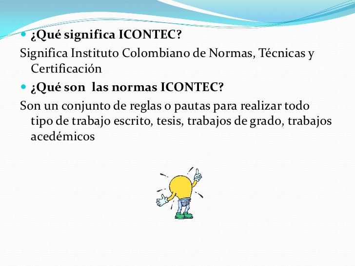 Cuales son la normas de icontec – Assistente administrativo
