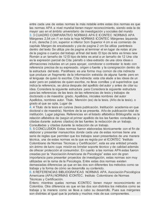Normas icontec (2) | DOCX