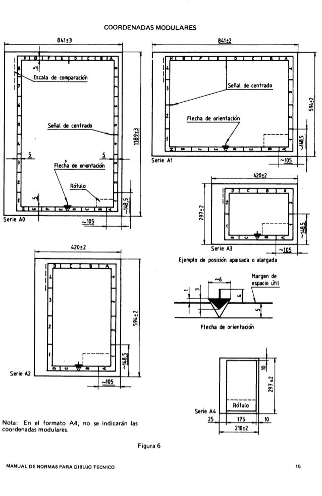 Normas iram dibujo tecnico