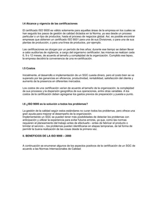 Normas iso | DOCX | Large Business | Business