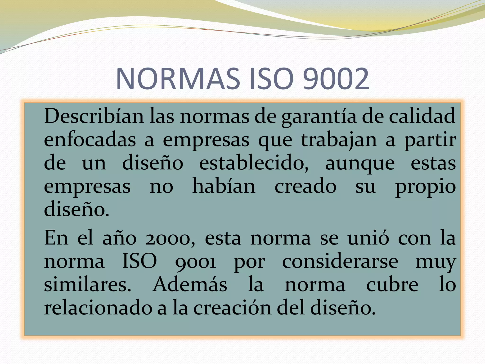 Normas iso generalidades | PPT