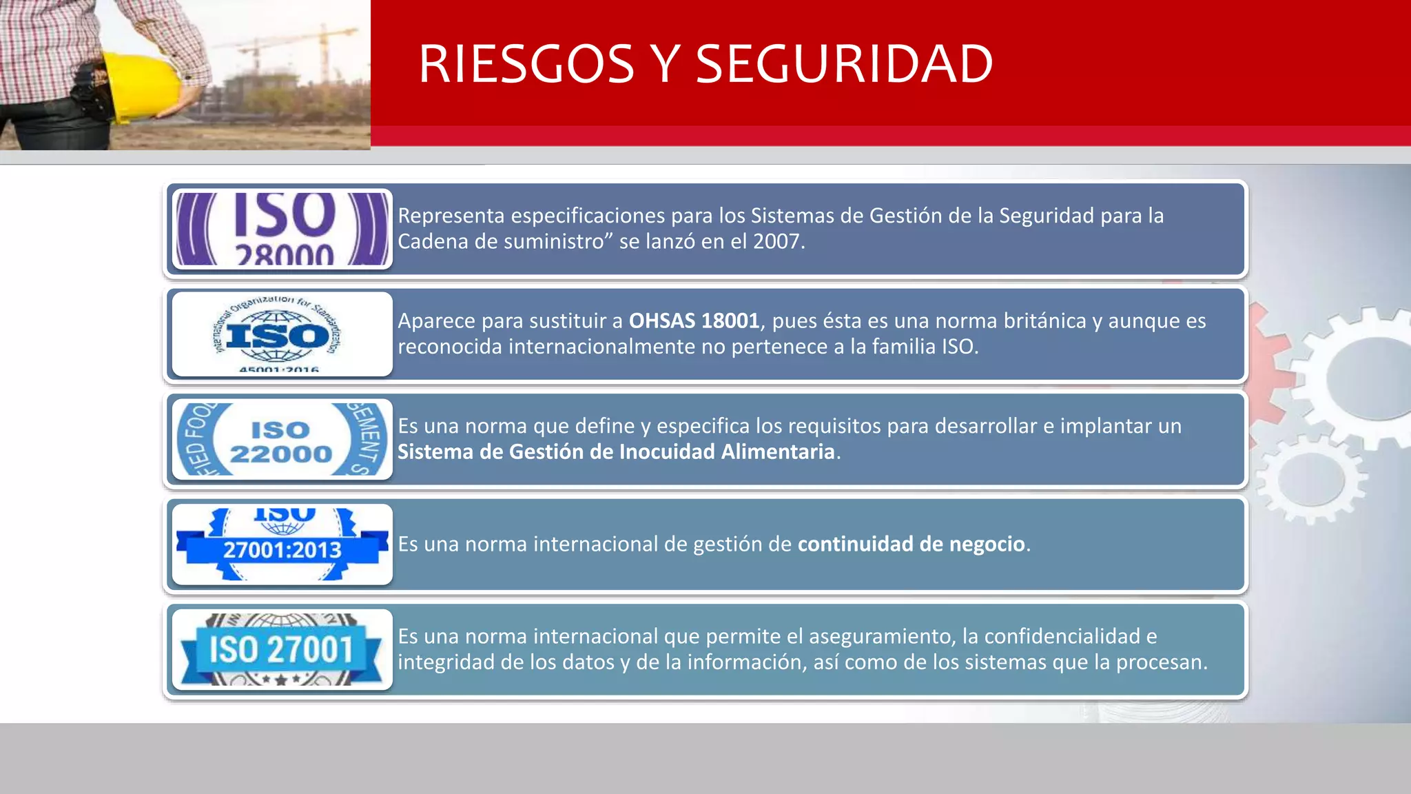 Normas ISO Proceso de Ceritficación | PPT