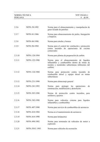 Norma sobre extintores | PDF
