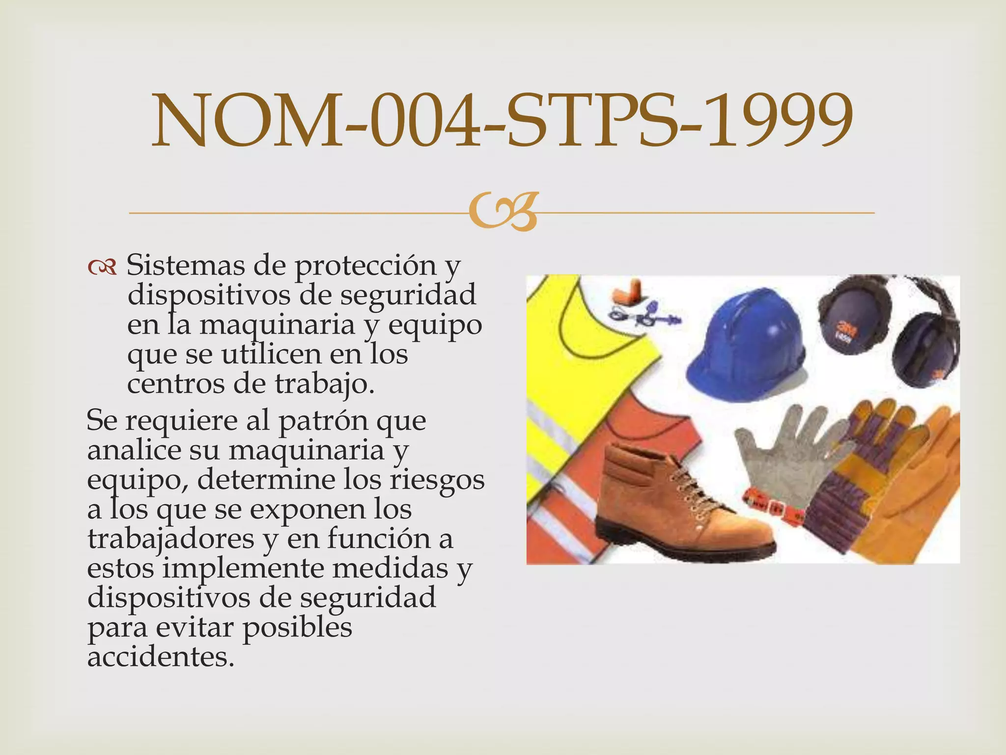 Normas oficiales mexicanas(nom stps) | PPT