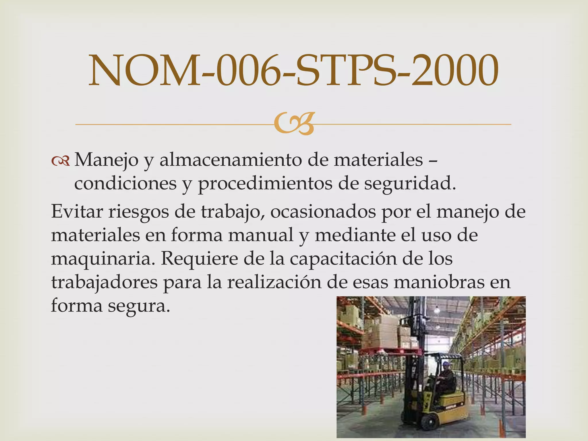 Normas oficiales mexicanas(nom stps) | PPT