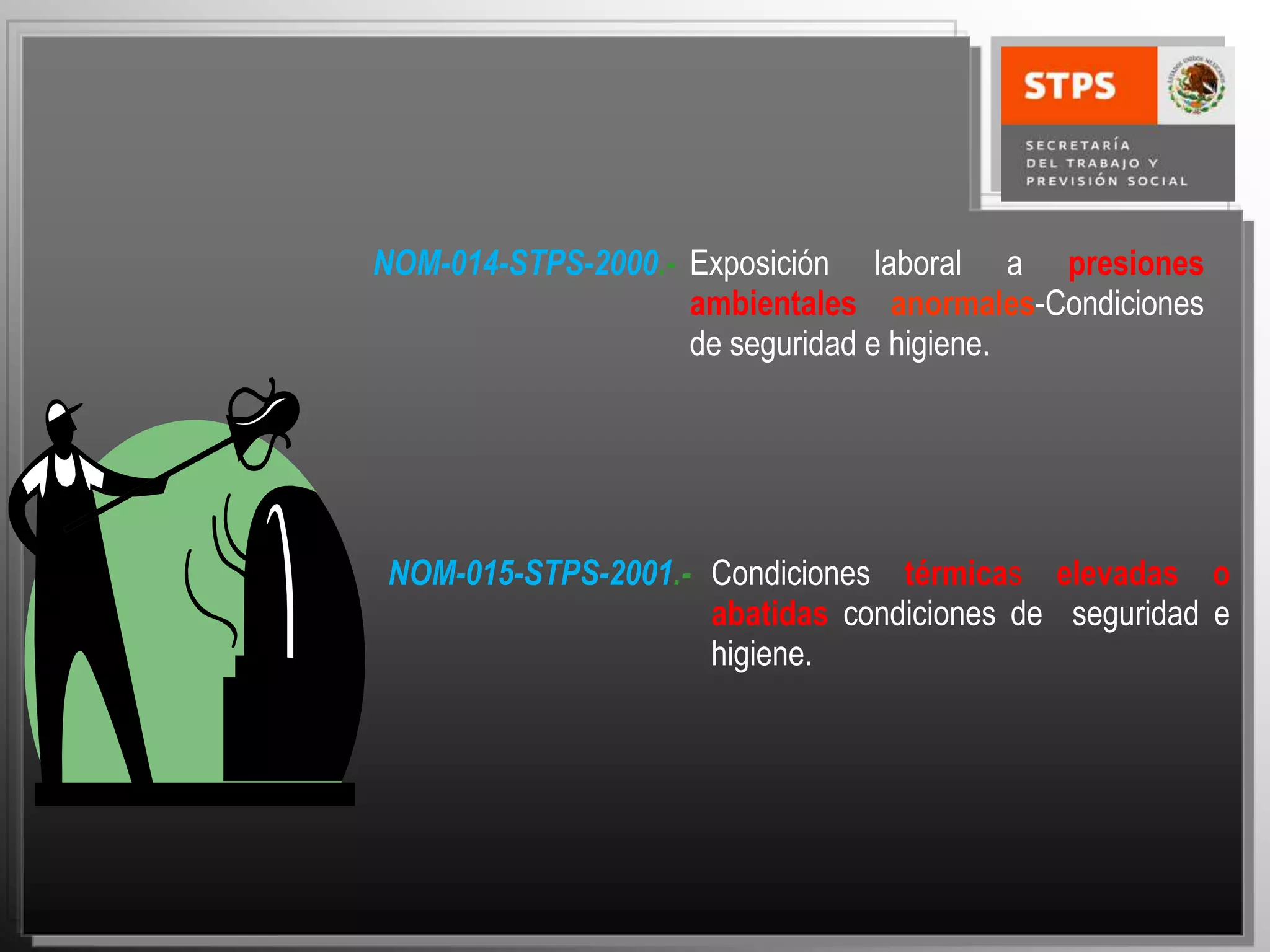 Normas oficiales mexicanas nom stps | PPT