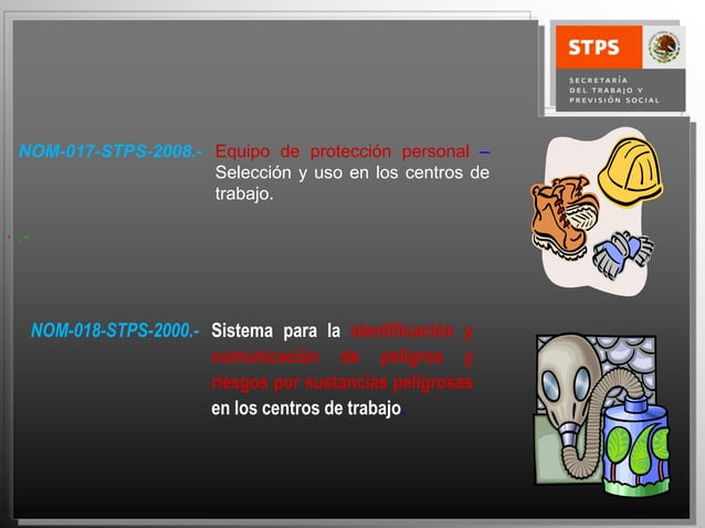 Normas oficiales mexicanas nom stps | PPTX