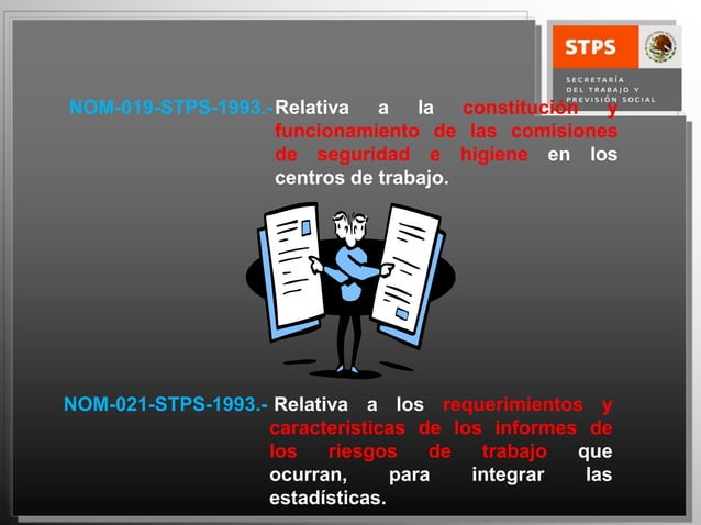 Normas oficiales mexicanas nom stps | PPTX